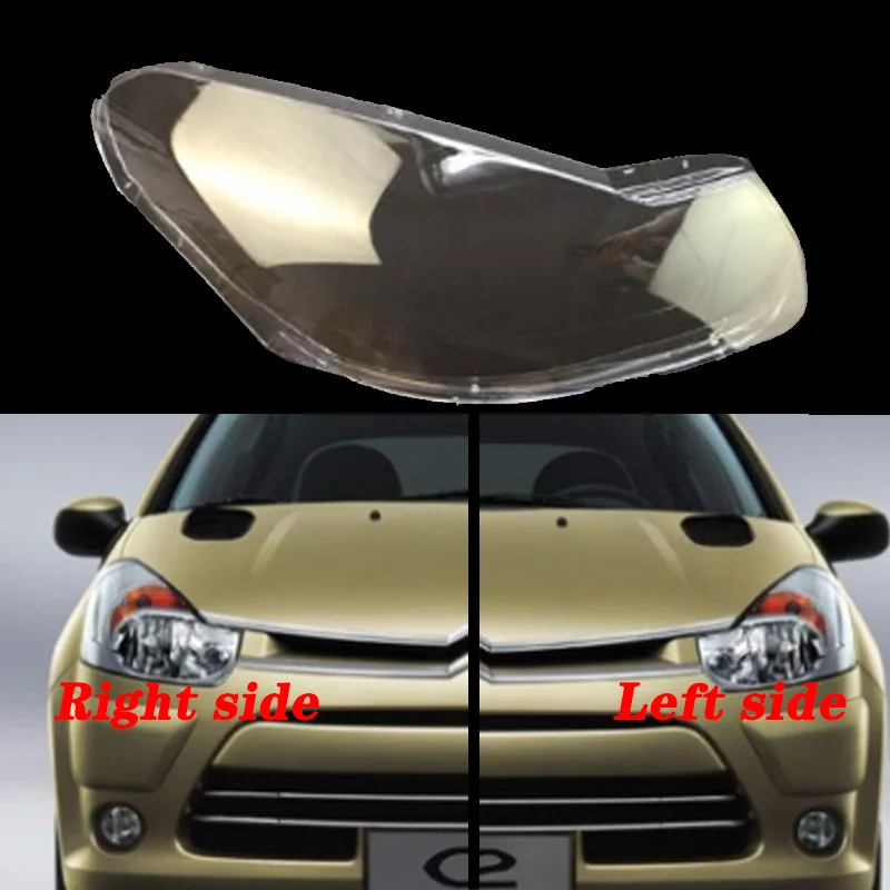 Faros delanteros para Citroen C2, pantallas transparentes, carcasa de ...