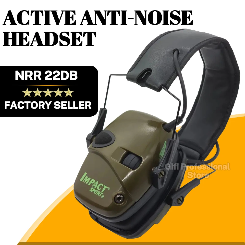 2024-Tactical-Electronic-Shooting-Earmuff-Outdoor-Sports-Antinoise ...