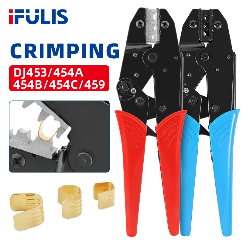 453/454A/454B/454C/459 Crimping Pliers Wiring Tab Wire Connectors ...
