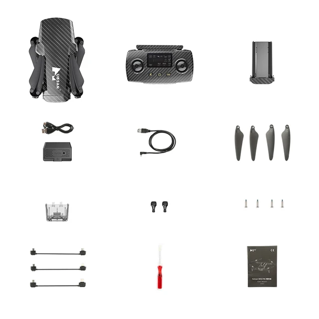 Hubsan MINI PRO REFINED GPS DRONE 4K Profesional 13KM 3-Axis Gimbal ...