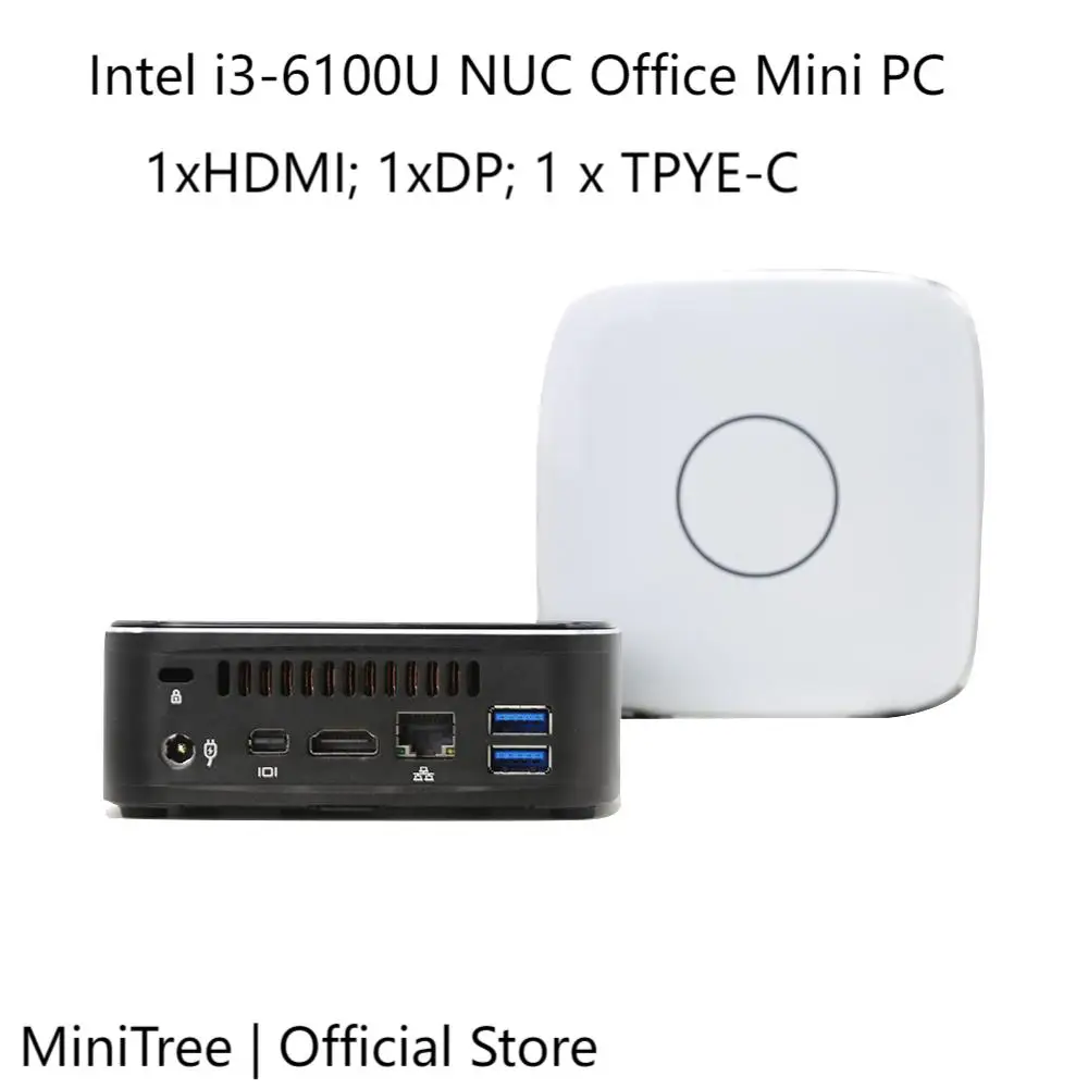 NUC Office Mini PC Core i3-6100U 8G DDR4 256G SSD Windows10 FAN MINI ...