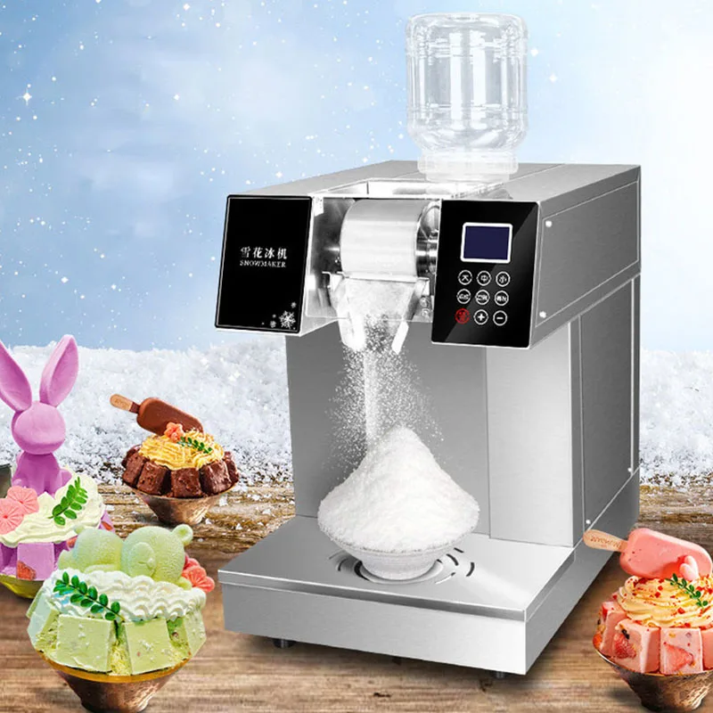 Automatic Snowflake Ice Maker Sponge Ice Making Machine Bingsu Machine ...