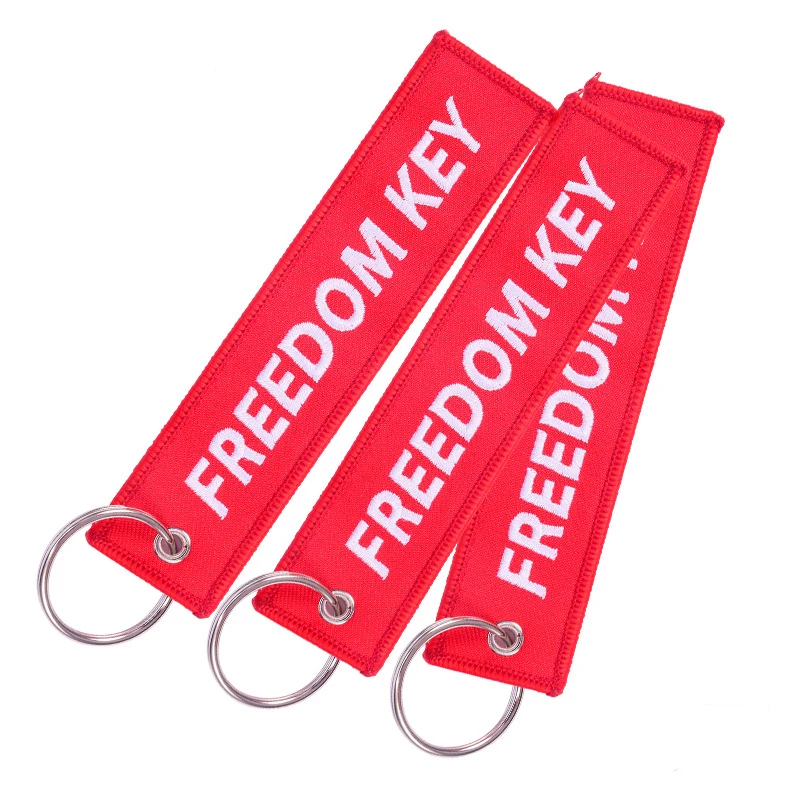 Embroidered Keychain FREEDOM KEY| | - AliExpress