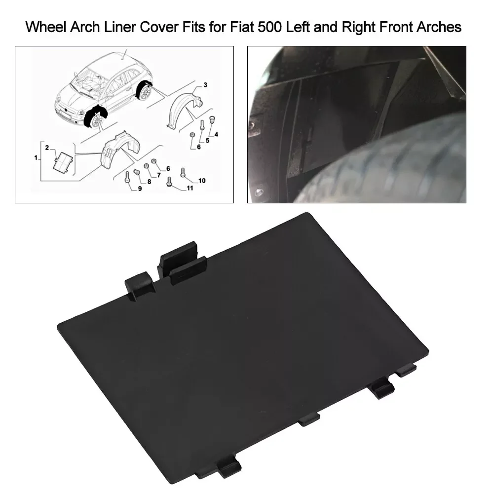 2Pcs Front Wheel Arch Liner Access Panel Cover 71752114 Replacement For ...