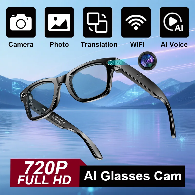 Ai Smart Glasses with HD Camera and Bluetooth: Real-World Performance ...