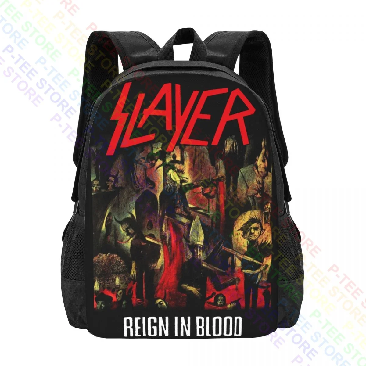 Slayer-Reign-In-Blood-Metal-BandBackpack-Large-Capacity-Training-Art ...