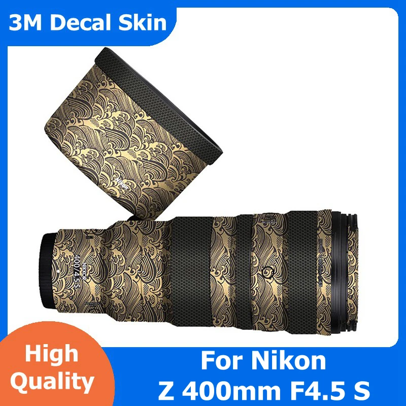 For Nikon Z 400mm F4.5 S Decal Skin Vinyl Wrap Film Camera Lens Body ...