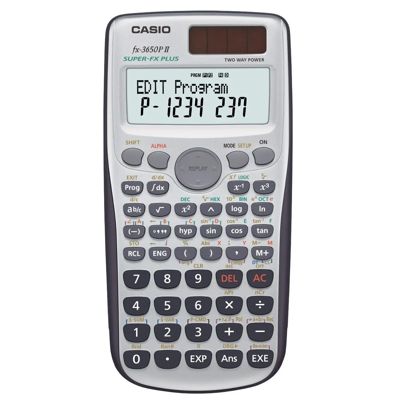 Original Casio Fx-3650p 2 Edition Programable Scientific Calculator 308 ...