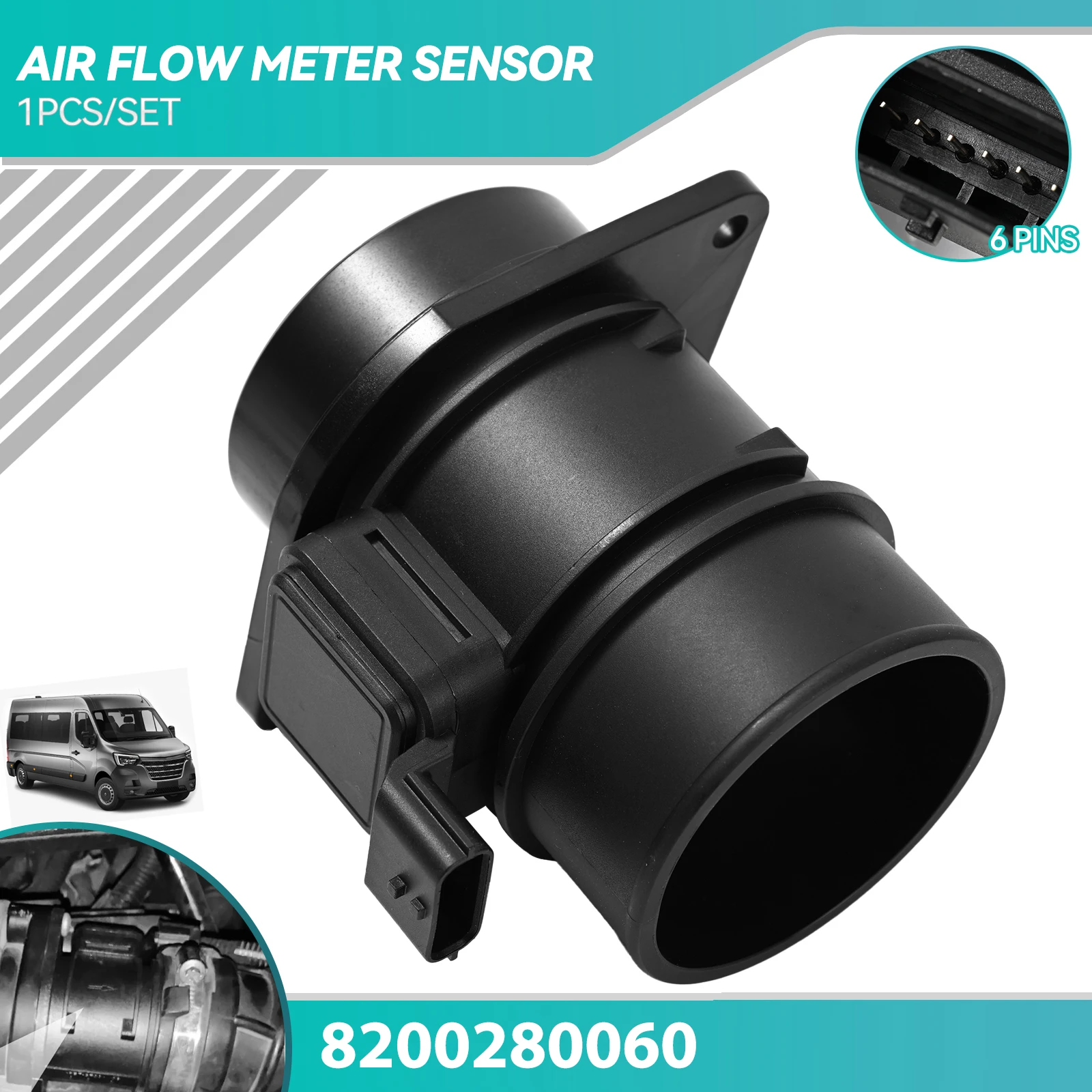 Mass-Air-Flow-Sensor-Meter-For-Renault-Clio-Kangoo-Master-Trafic-Megane ...