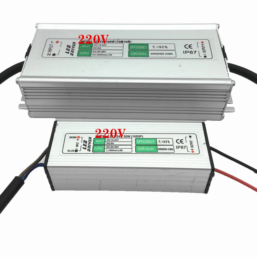 LED-Driver-3000ma-10W-20W-30W-50W-100W-Waterproof-High-Power-Supply ...