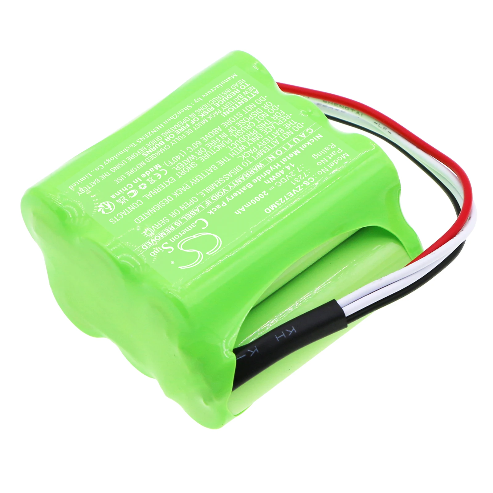 7.2V 2000mAh Medical Battery 7231 for Zevex EnteraLite +TOOL ...
