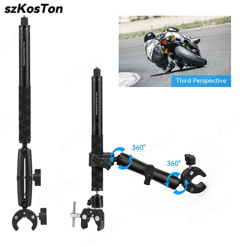 Motorcycle-Camera-Holder-Handlebar-Bracket-Clamp-Bike-Mount-Invisible ...