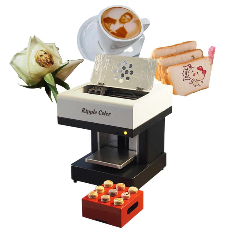 Newest-Automatic-Colorful-Inkjet-Printers-3D-Food-Cake-Coffee-Printer ...