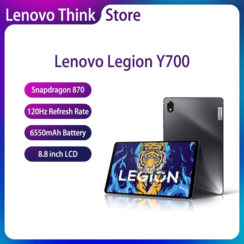 Global Firmware Lenovo Legion Y700 Gaming Tablet 2022 8.8inch 6550mah 45w Charging 2560*1600 ...