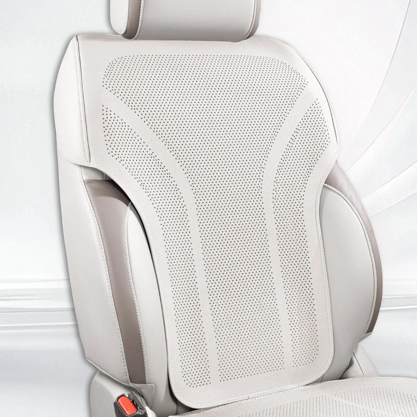 New Car Leather Backrest Single Piece Car Back Cushion Suitable for ...
