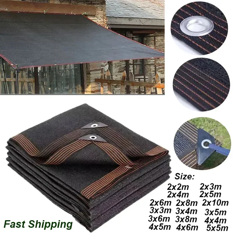 4x6m-12-pin-Sunshade-Net-Anti-ultraviolet-Awning-Plant-Cover-Net-for ...