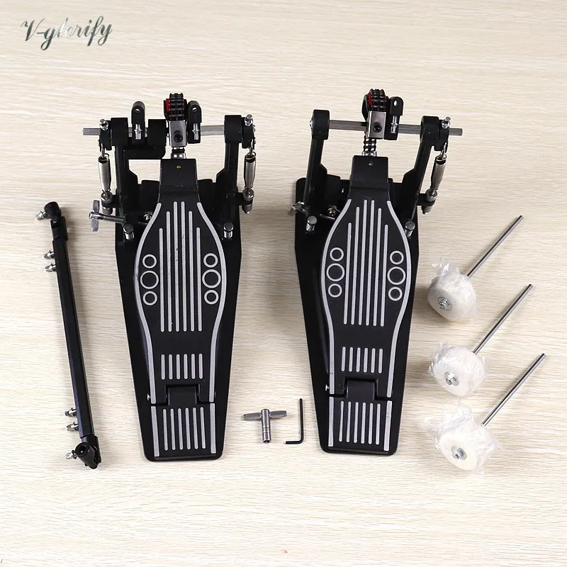 Double Drum Set for Percussion Drummer Instrument, Double Bass Drum ...