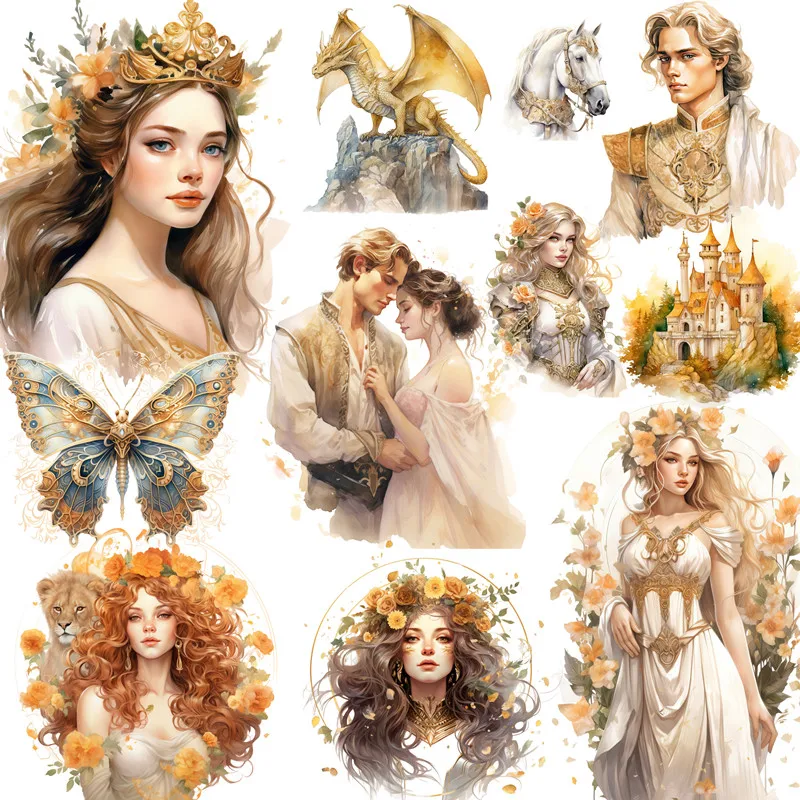 Autumn-Prince-and-Princess-Stickers-Crafts-And-Scrapbooking-stickers ...