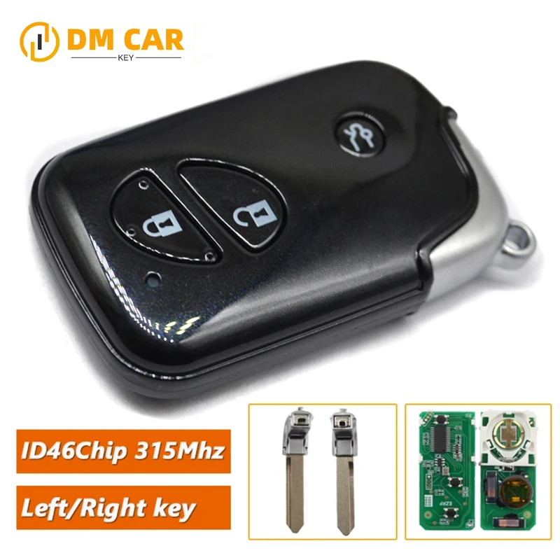 Universal Smart car key fob 315Mhz ID46 Chip for BYD G3 L3 F3 F0 M6 S6 ...
