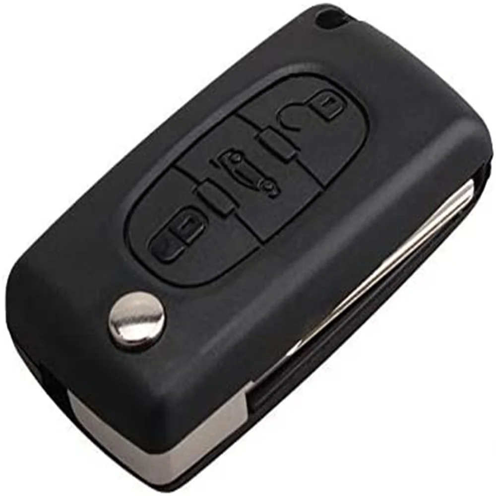 Remote-Car-Key-Shell-Fob-For-Peugeot-207-307-308-407-607-807-For ...