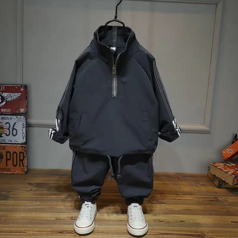 2021 Kids Clothes Boys Spring Autumn teenage Sports Suit Boys Set ...