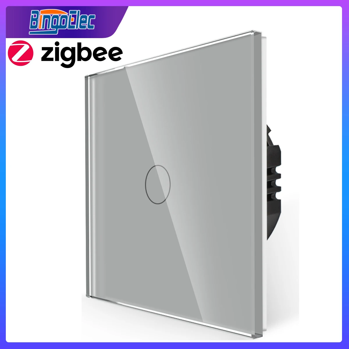 Bingoelec Smart Switch No Neutral Wire Zigbee Switch Light Switch With ...