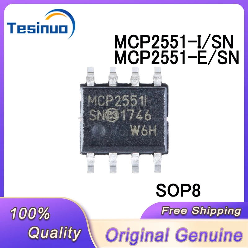 5-10/PCS New Original MCP2551-I/SN MCP2551 MCP2551-E/SN MCP2551E SOP-8 ...