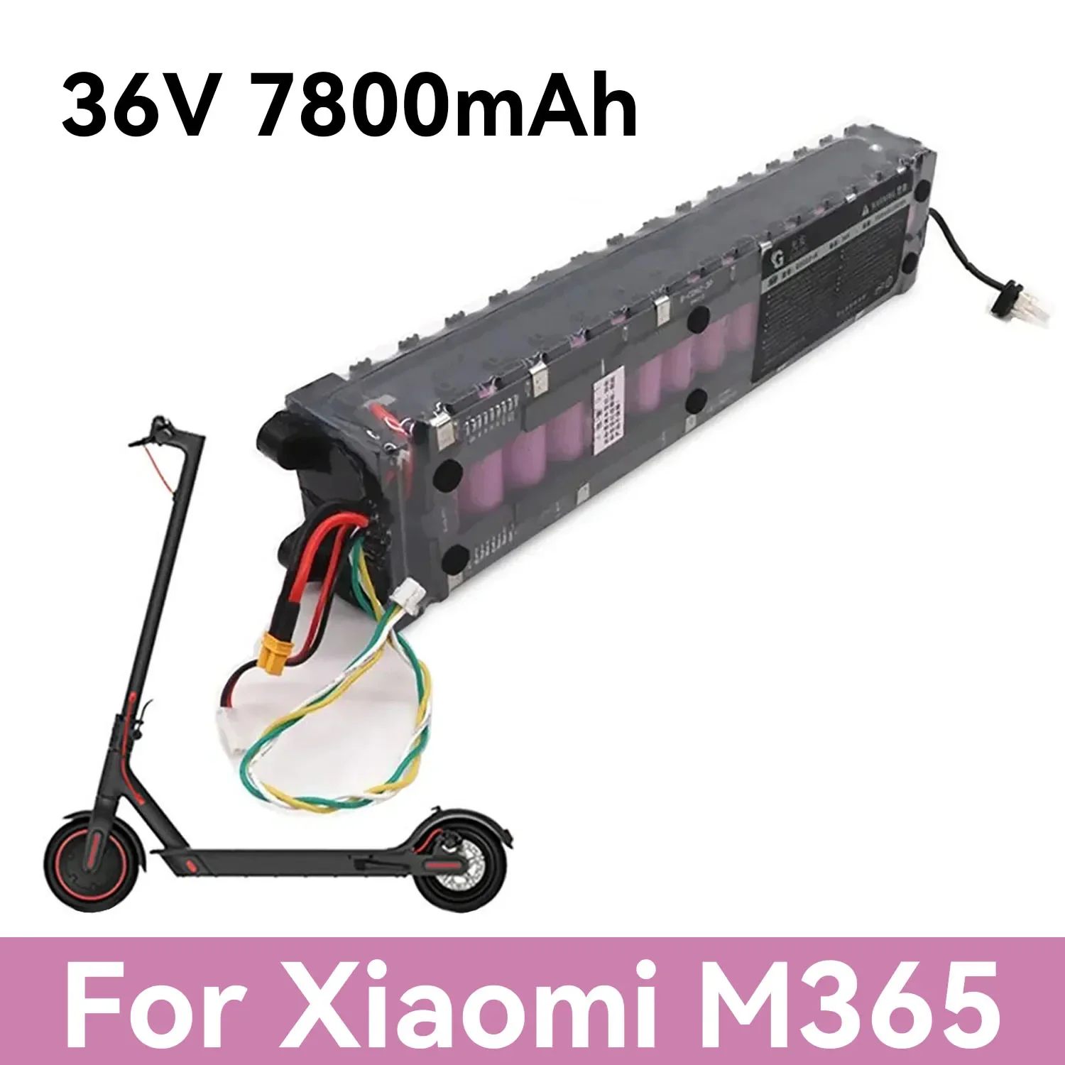 Xiaomi-10S3P-36V-7-8Ah-M356-electric-scooter-Battery-Pack-m365-battery ...