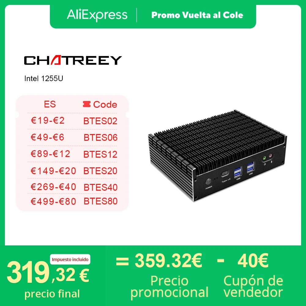 Chatreey-Mini-PC-sin-ventilador-IT12-F-Intel-Core-12-Gen-i5-1235U-i7 ...