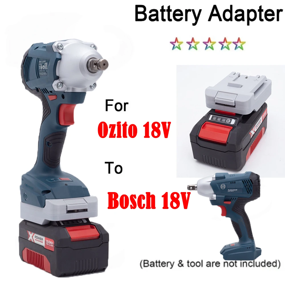 Battery-Adapter-Converter-For-Ozito-18V-power-X-Change-Li-ion ...