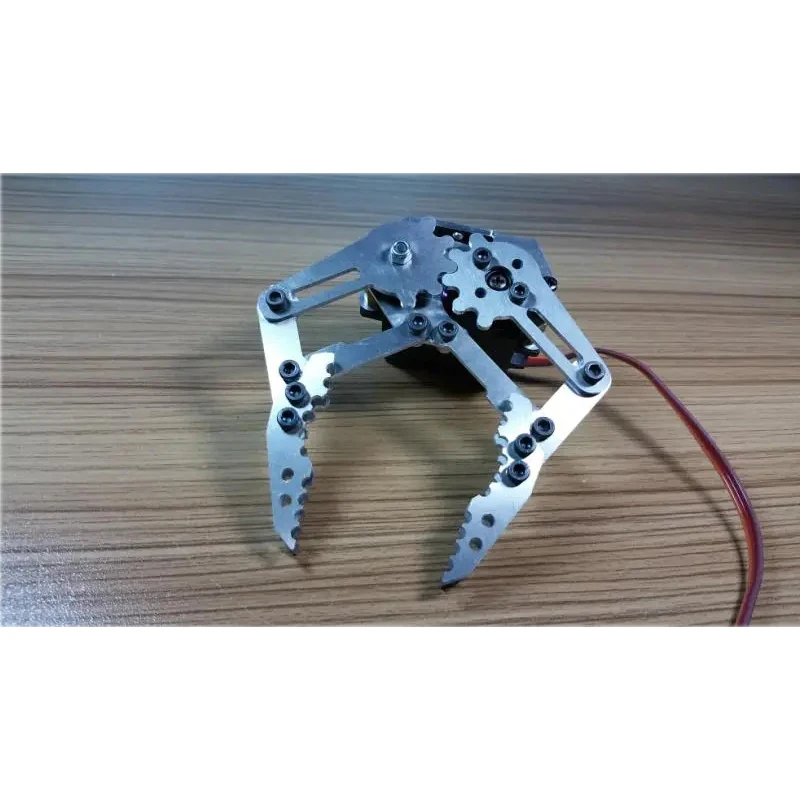 Metal-Robot-Claw-Clip-Robotic-Gripper-Mechanical-Arm-Clamp-Gripper-with-180-Degree-Servos-for ...
