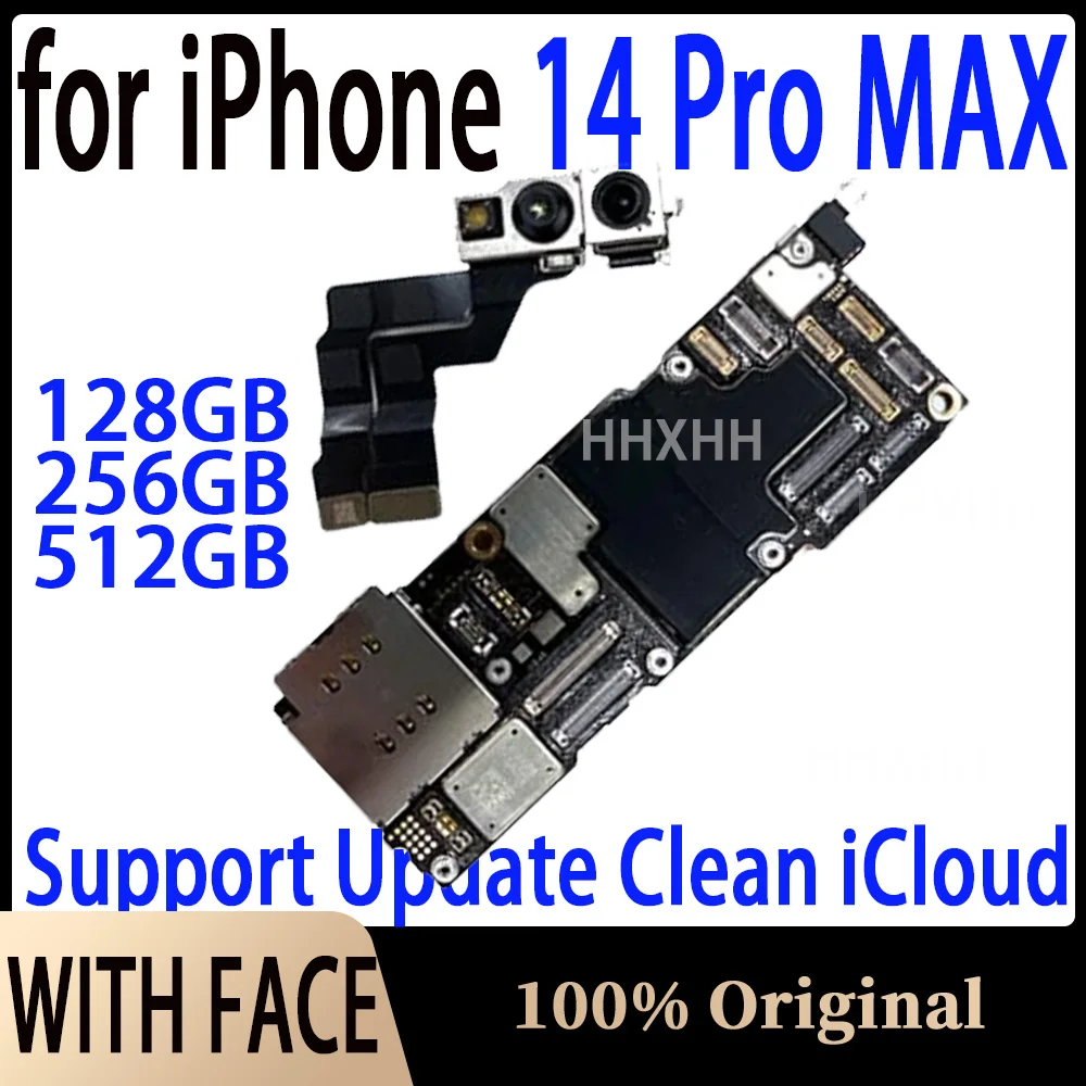 US-Version-For-iPhone-14-Pro-Max-Mainboard-Original-Motherboard-iCloud ...