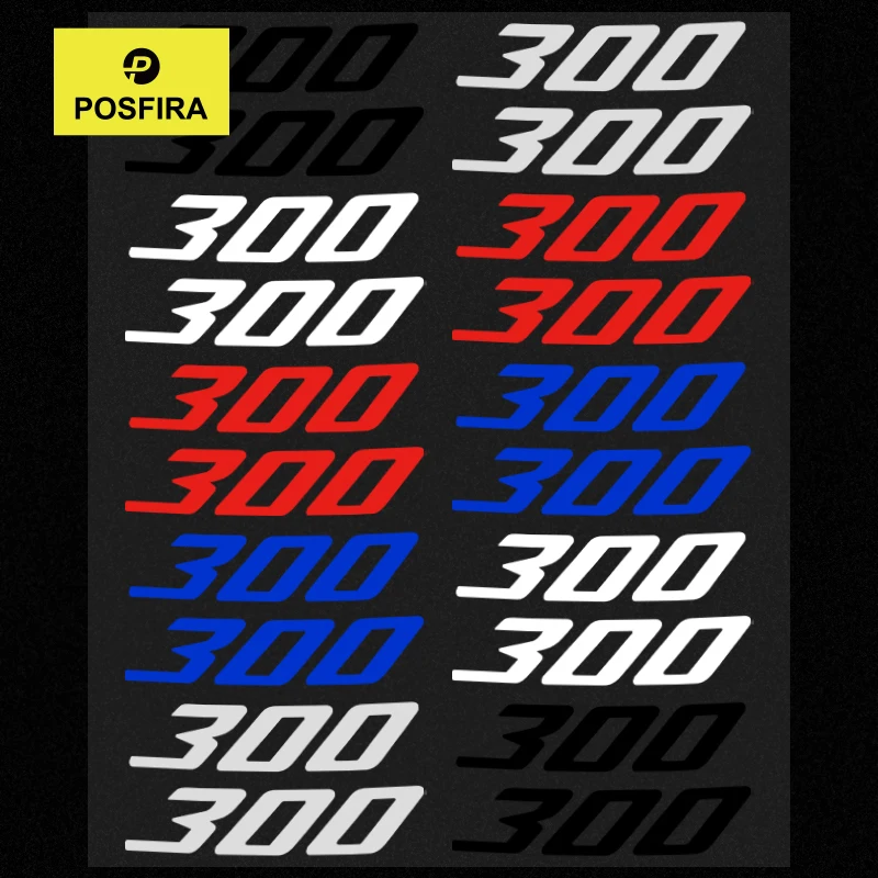 POSFIRA Motorcycle Sticker Vinyl Decals for Sym ADX 300 Joyride 300 ...