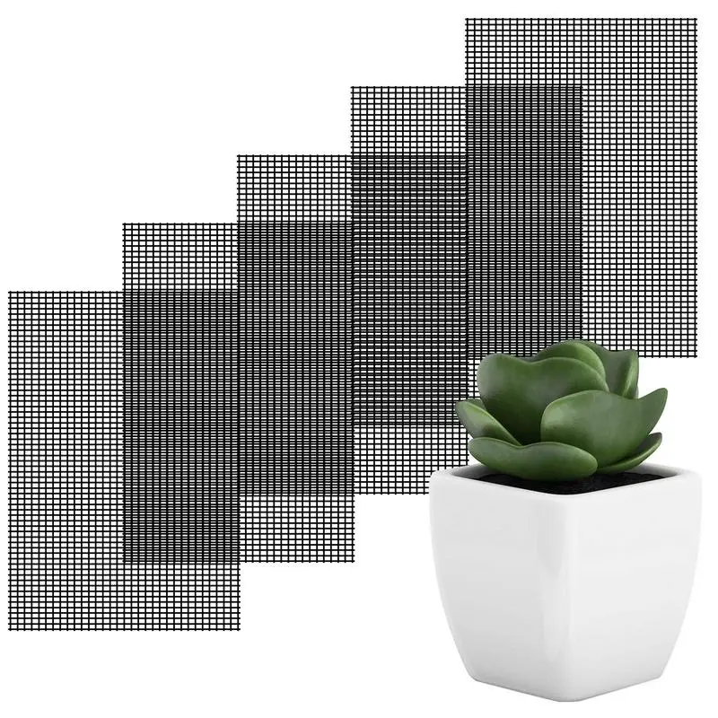 5pcs-Flower-Pot-Mesh-Pad-20x30cm-Rectangular-Bonsai-Pot-Bottom-Grid-Mat ...