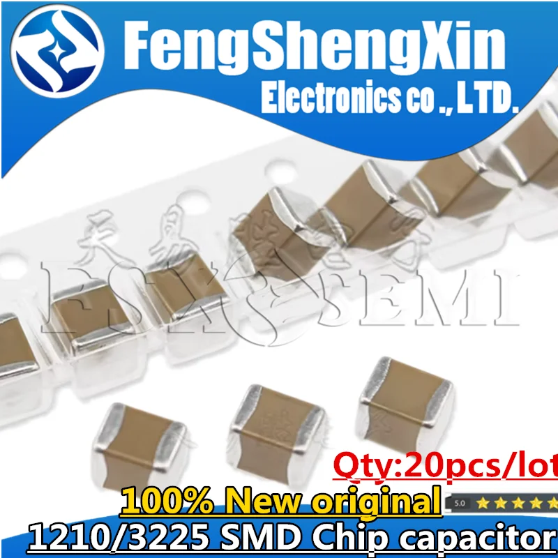 20pcs-lot-New-3225-1210-SMD-Ceramic-Capacitor-10V-16V-25V-50V-1UF-2-2UF ...