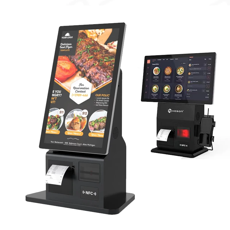 Android 13\Windows 11 Fast Food Touch Screen Self-checkout Self Service ...