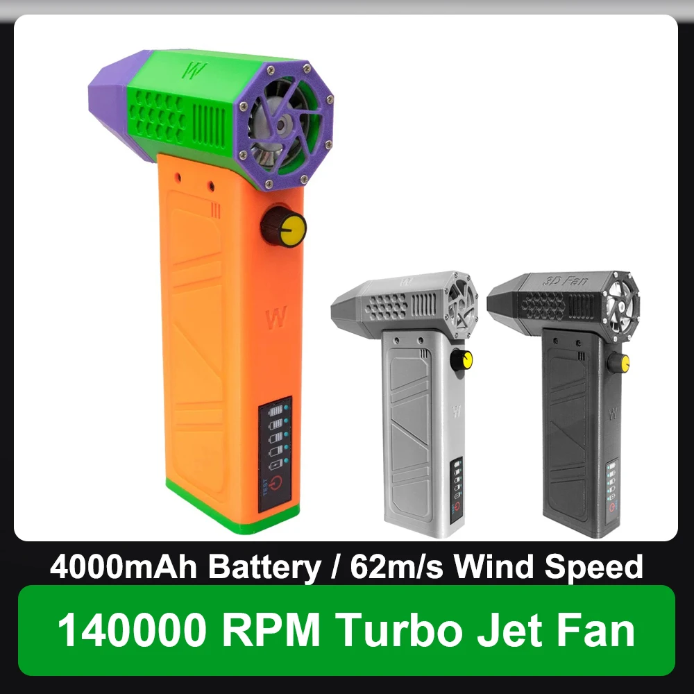 New-140000RPM-Mini-Turbo-Jet-Fan-Brushless-Motor-Handheld-Duct-Fan-62M ...