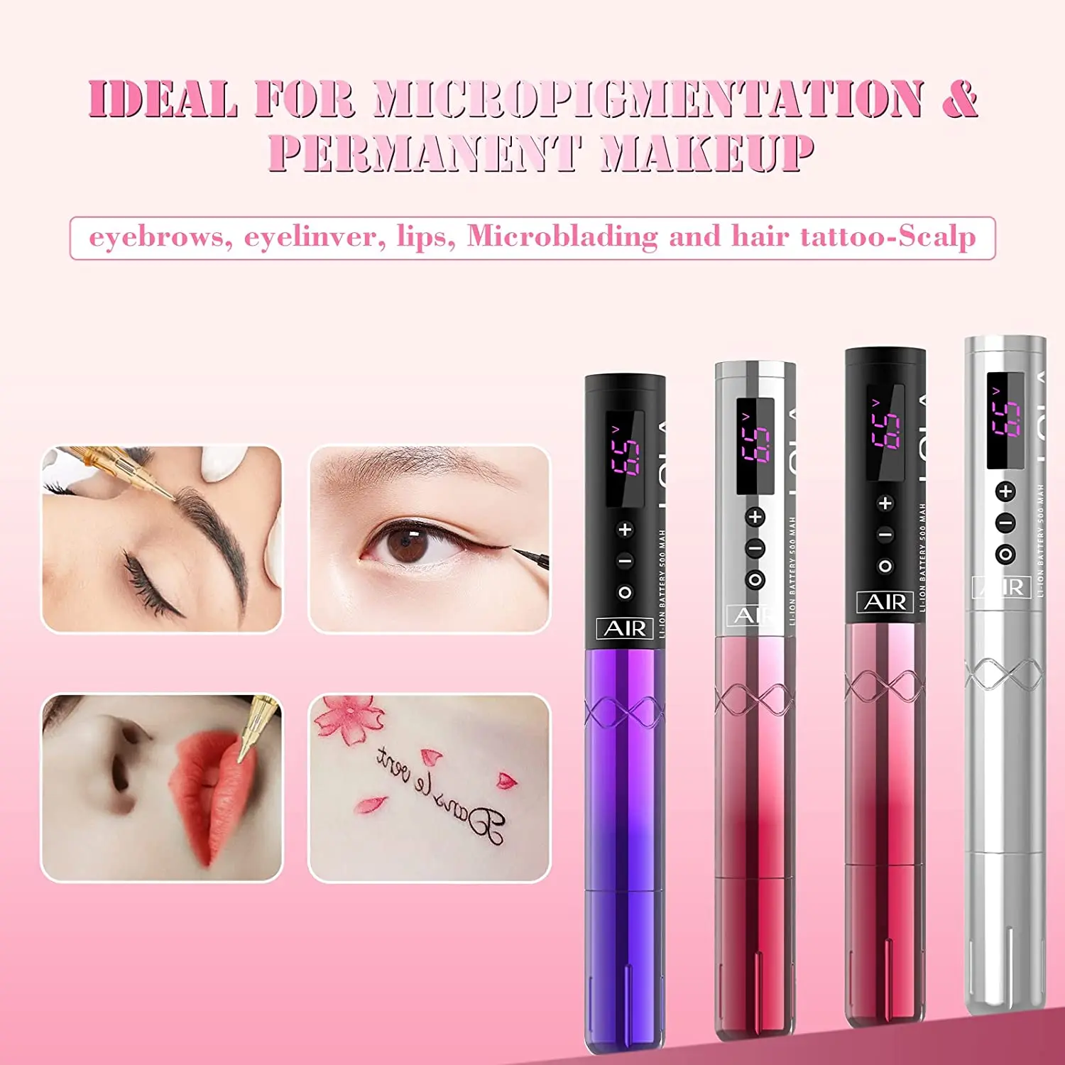 EZ-LOLA-Air-Permanent-Makeup-Wireless-Battery-Tattoo-Pen-Machine-for ...