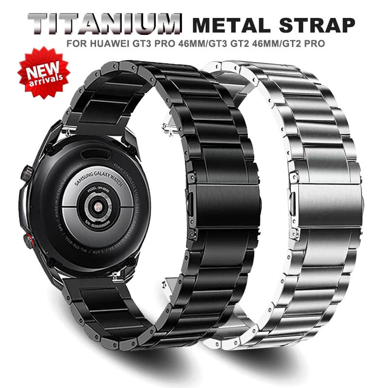 Titanium Metal Strap For Huawei Watch 3 Band Gt 2 Pro Gt2 Watchband For ...