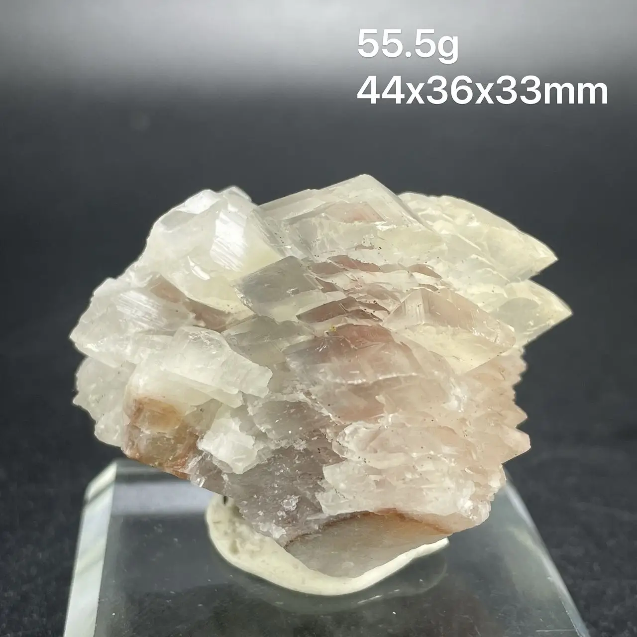 New-100-natural-calcite-Mercedes-Benz-calcite-mineral-specimen-UV-pink ...