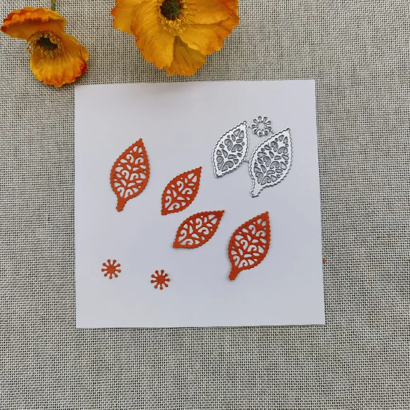 Leafage-lace-frame-background-Metal-Cutting-Dies-Stencils-For-DIY-Scrapbooking-Decorative ...