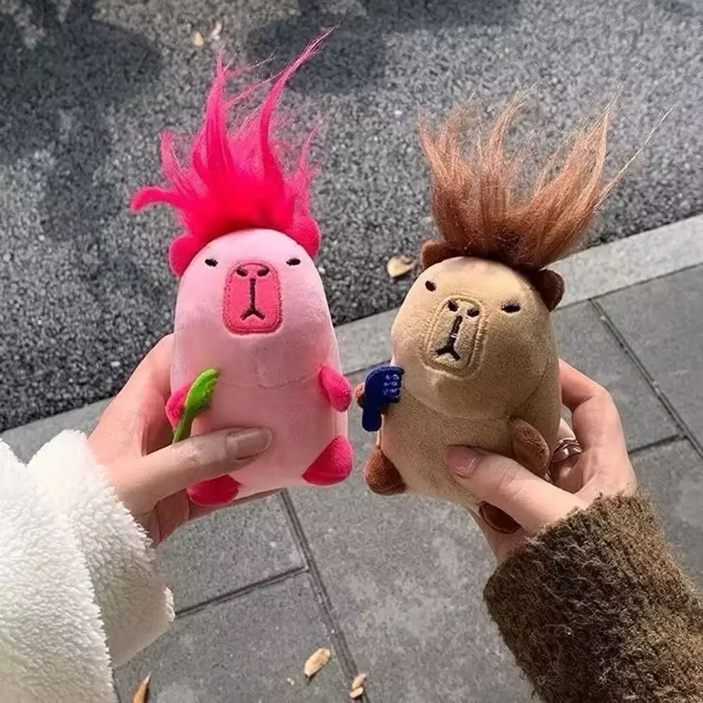 Matte-Texture-Long-haired-Capybara-Doll-Pendant-Hanging-Bags-Decor-Bag ...
