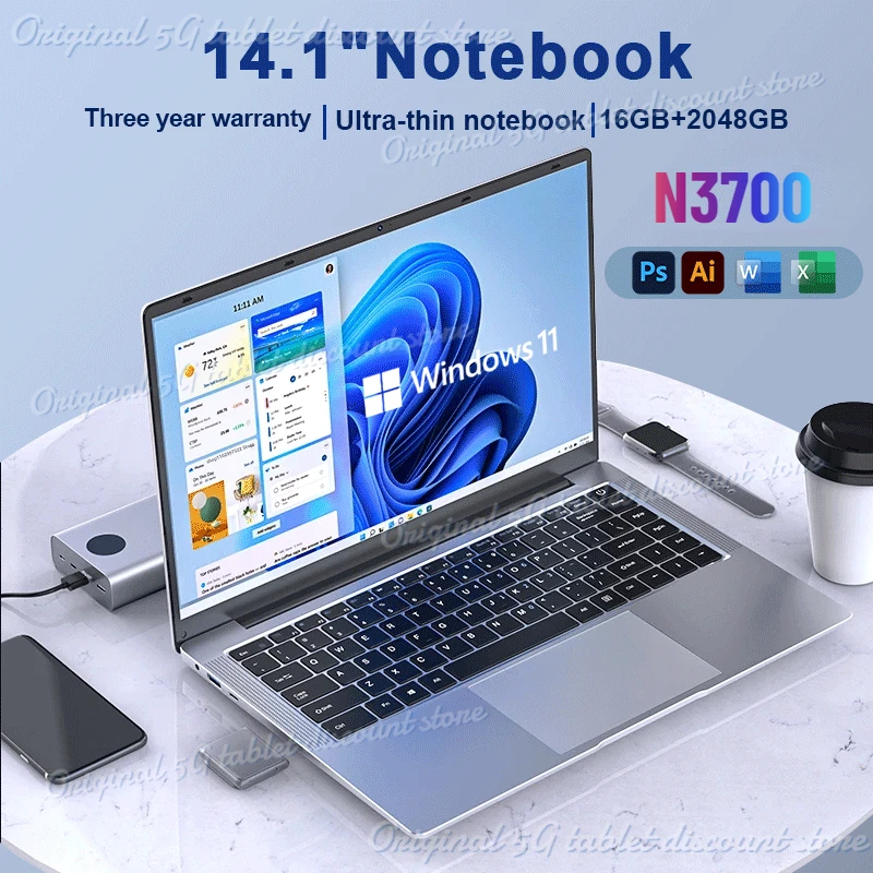 2024-New-Laptop-Computer-Windows-11-Pro-Ultra-Slim-Notebook-14-1-Inch ...