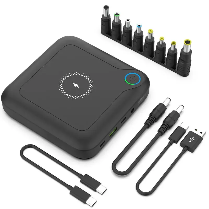 High-Capacity-Powerbank-24000mah-Wireless-19-5V-12V-24V-Dc-Output-Pd ...