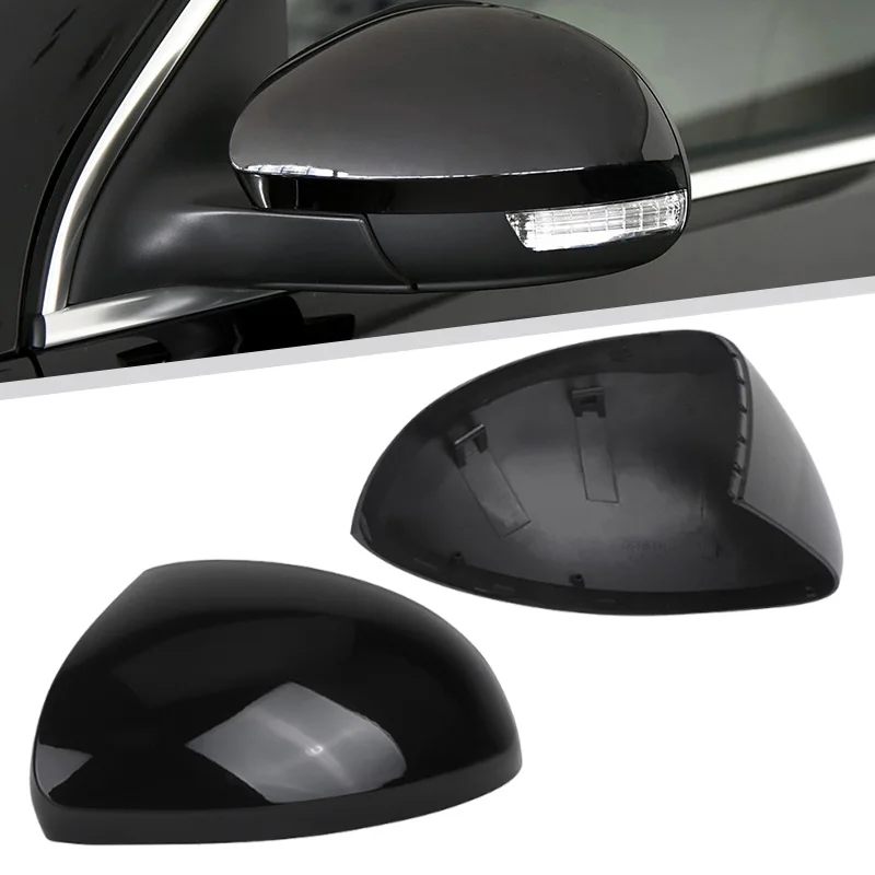 5N0857537 5N0857538 Door Wing Mirror Cover Cap For VW Tiguan 2010 2011 ...