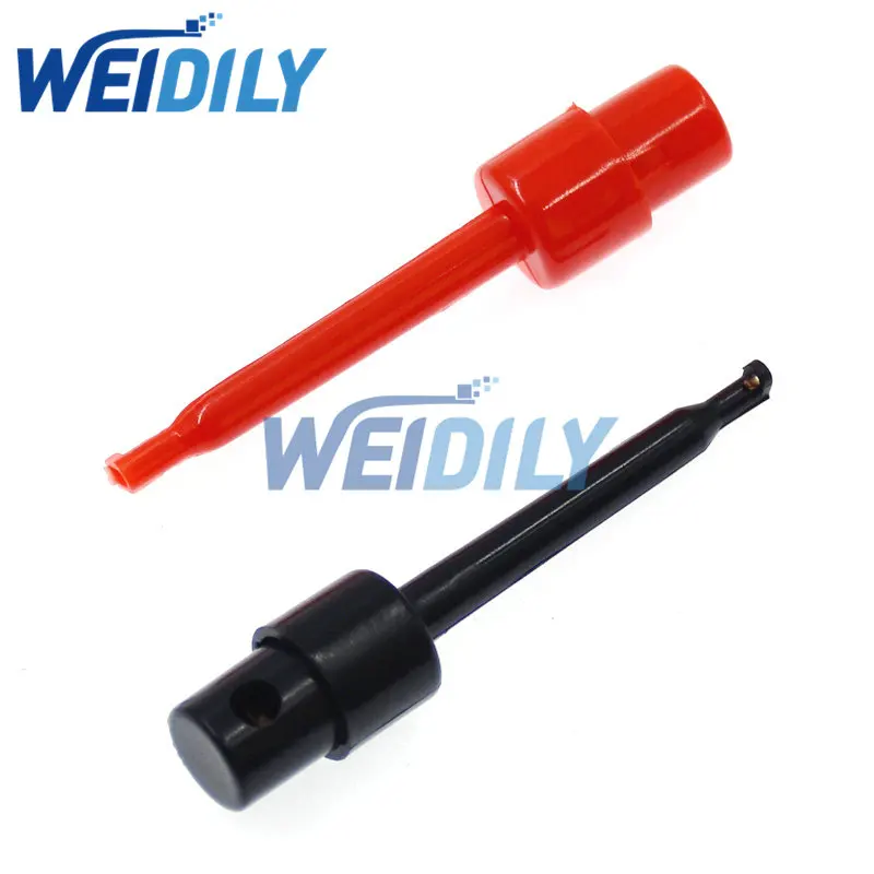 10PCS 5.8CM Multimeter Lead Wire Kit Test Hook Clip Grabbers Test Probe ...