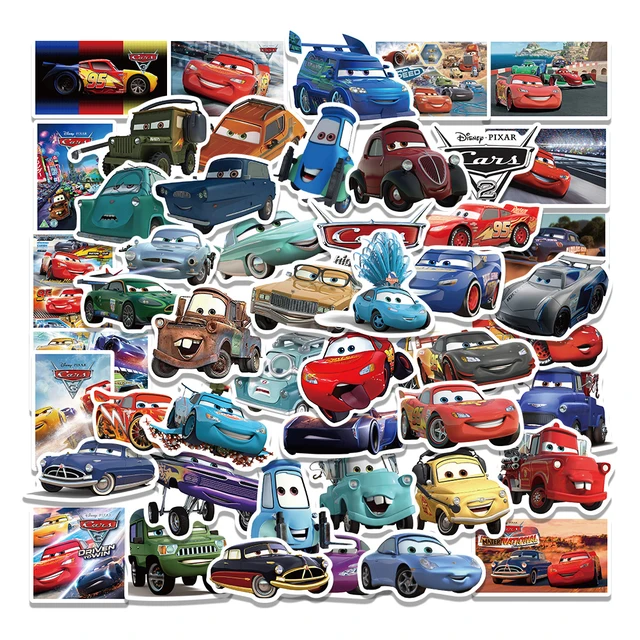 Lightning Mcqueen Logo Stickers