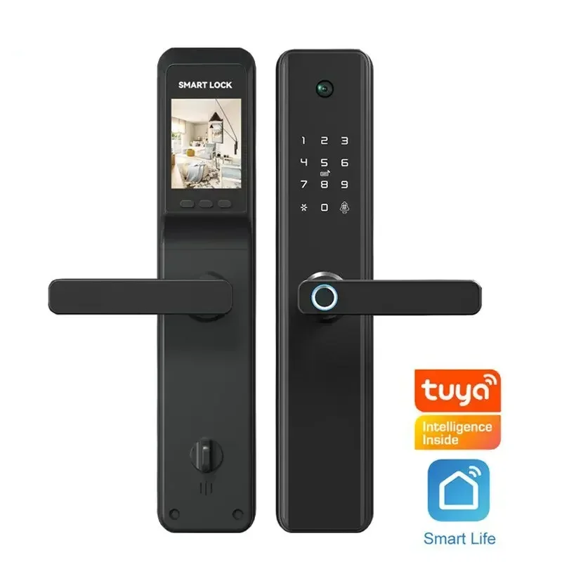 Digital-Door-Lock-Electronic-Keyless-Password-Key-Card-Fingerprint ...