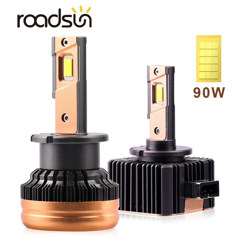 Faros delanteros de coche D1S D2S D3S D4S Canbus bombillas LED D1R D2R D3R D4R D1 D2 D3 D4 D5 ...