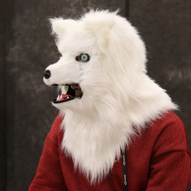 Arctic Wolf Mask